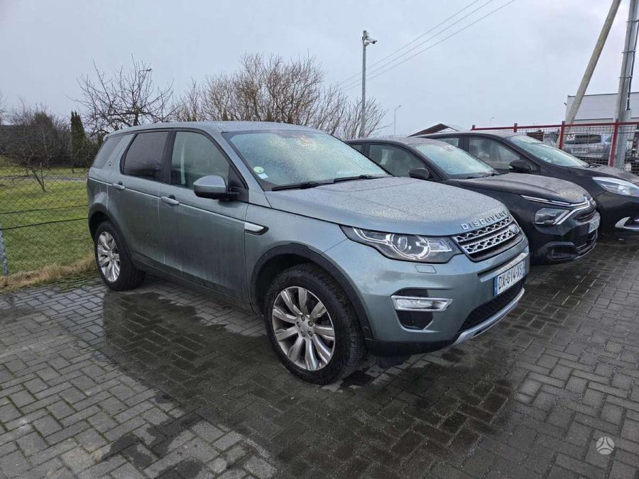 Zils Land Rover Discovery Sport 2015 Tauragė, ar dzinēja tilpumu 2.00 L un nobraukumu 230 tūkst. km par 4850 €, foto 1 vietnē AUTOMOTO.COM.LV