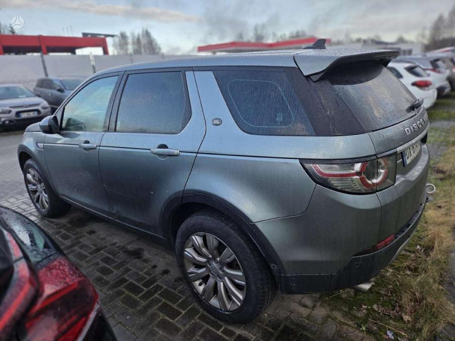 Zils Land Rover Discovery Sport 2015 Tauragė, ar dzinēja tilpumu 2.00 L un nobraukumu 230 tūkst. km par 4850 €, foto 4 vietnē AUTOMOTO.COM.LV
