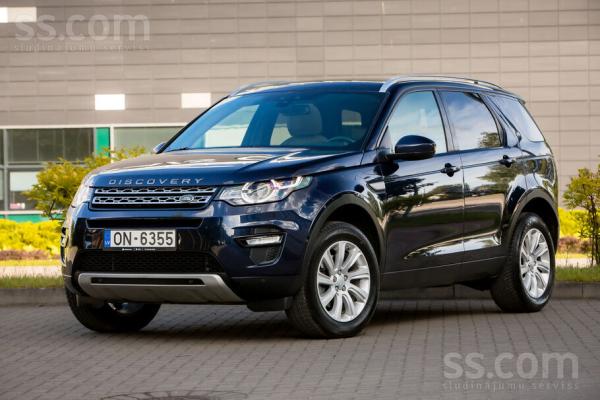 Синий Ленд Ровер Discovery Sport 2016 в Елгава, объемом двигателя 2.00 л и пробегом 0 тыс. км за 11990 €, фото 1 на AUTOMOTO.COM.LV