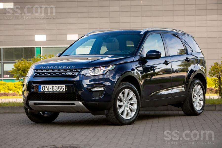 Синий Ленд Ровер Discovery Sport 2016 в Елгава, объемом двигателя 2.00 л и пробегом 0 тыс. км за 11990 €, фото 1 на AUTOMOTO.COM.LV