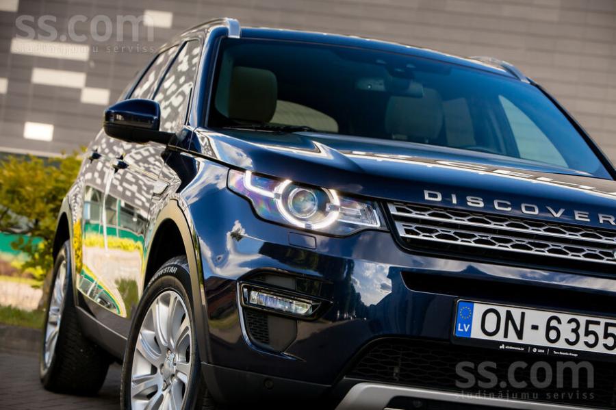 Синий Ленд Ровер Discovery Sport 2016 в Елгава, объемом двигателя 2.00 л и пробегом 0 тыс. км за 11990 €, фото 4 на AUTOMOTO.COM.LV