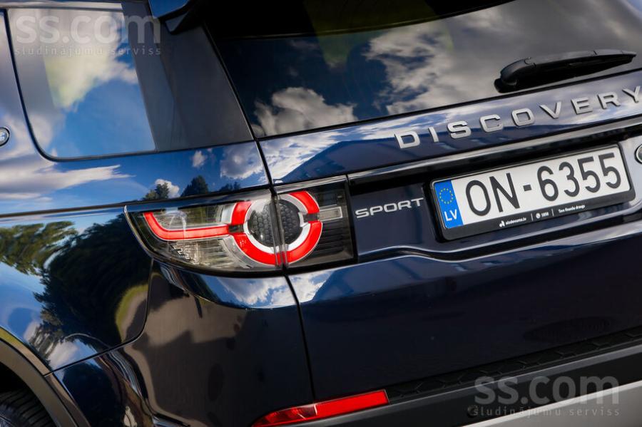 Синий Ленд Ровер Discovery Sport 2016 в Елгава, объемом двигателя 2.00 л и пробегом 0 тыс. км за 11990 €, фото 6 на AUTOMOTO.COM.LV
