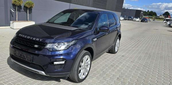 Blue Land Rover Discovery Sport 2016 in Siauliai, with an engine capacity of 2.18 L and mileage of 175 thousand km for 11950 €, photo 5 on AUTOMOTO.COM.LV