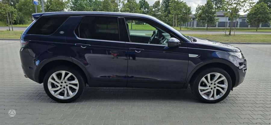 Синий Ленд Ровер Discovery Sport 2016 в Шяуляй, объемом двигателя 2.18 л и пробегом 175 тыс. км за 11950 €, фото 7 на AUTOMOTO.COM.LV