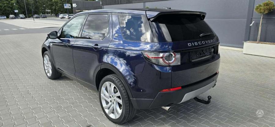 Синий Ленд Ровер Discovery Sport 2016 в Шяуляй, объемом двигателя 2.18 л и пробегом 175 тыс. км за 11950 €, фото 9 на AUTOMOTO.COM.LV
