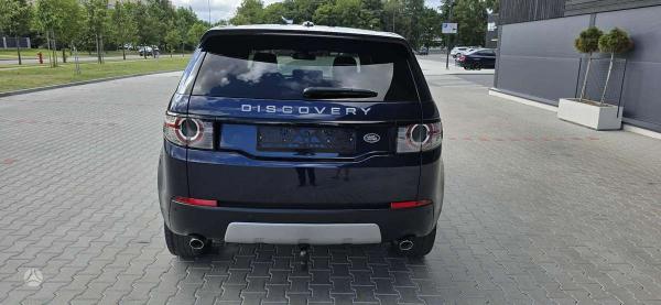 Blue Land Rover Discovery Sport 2016 in Siauliai, with an engine capacity of 2.18 L and mileage of 175 thousand km for 11950 €, photo 9 on AUTOMOTO.COM.LV