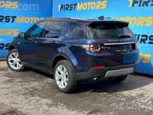 Blue Land Rover Discovery Sport 2016 in Riga, with an engine capacity of 2.00 L and mileage of 156 thousand km for 10450 €, photo 3 on AUTOMOTO.COM.LV