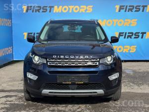 Blue Land Rover Discovery Sport 2016 in Riga, with an engine capacity of 2.00 L and mileage of 156 thousand km for 10450 €, photo 4 on AUTOMOTO.COM.LV