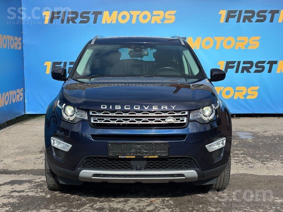 Blue Land Rover Discovery Sport 2016 in Riga, with an engine capacity of 2.00 L and mileage of 156 thousand km for 10450 €, photo 4 on AUTOMOTO.COM.LV