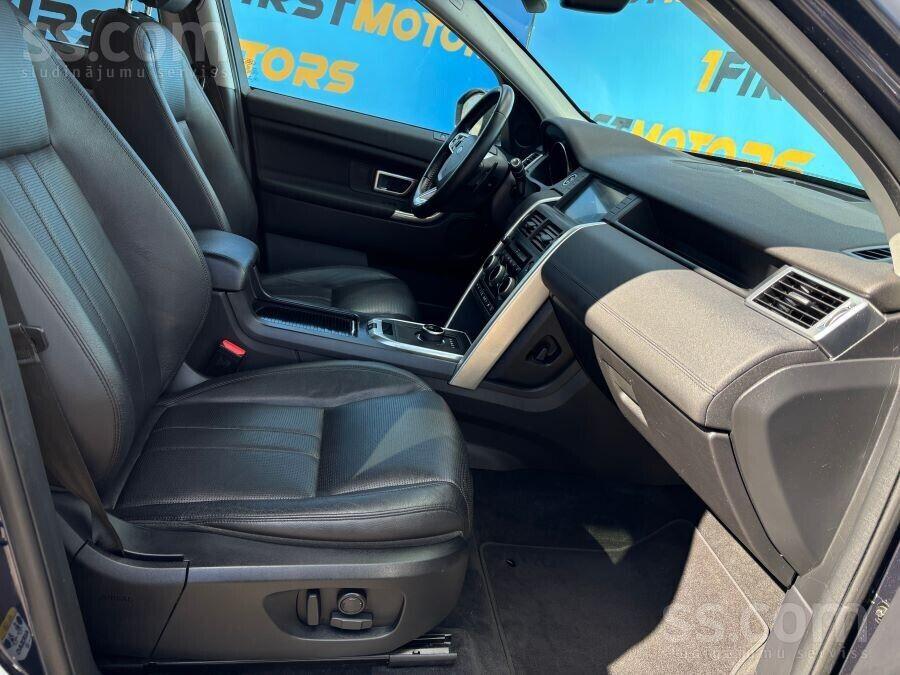 Blue Land Rover Discovery Sport 2016 in Riga, with an engine capacity of 2.00 L and mileage of 156 thousand km for 10450 €, photo 13 on AUTOMOTO.COM.LV