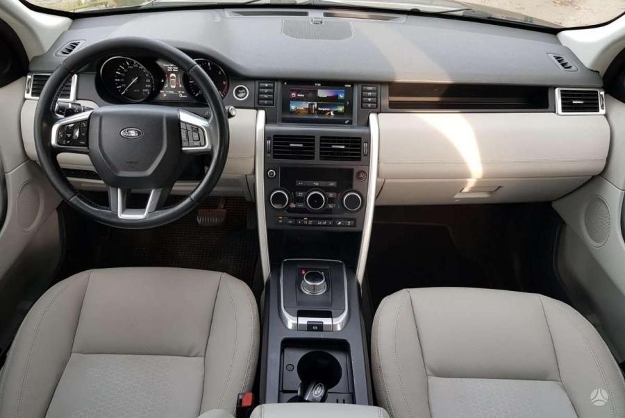 Синий Ленд Ровер Discovery Sport 2016 в Шяуляй, объемом двигателя 2.00 л и пробегом 235 тыс. км за 6900 €, фото 8 на AUTOMOTO.COM.LV