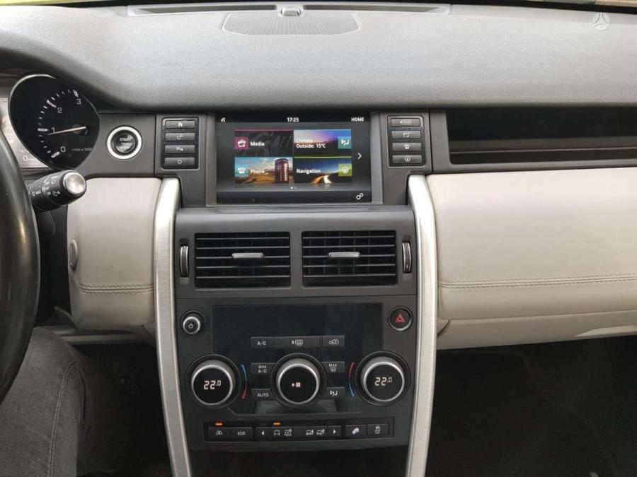 Синий Ленд Ровер Discovery Sport 2016 в Шяуляй, объемом двигателя 2.00 л и пробегом 235 тыс. км за 6900 €, фото 13 на AUTOMOTO.COM.LV
