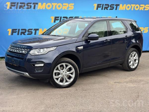 Blue Land Rover Discovery Sport 2017 in Riga, with an engine capacity of 2.00 L and mileage of 164 thousand km for 10650 €, photo 1 on AUTOMOTO.COM.LV