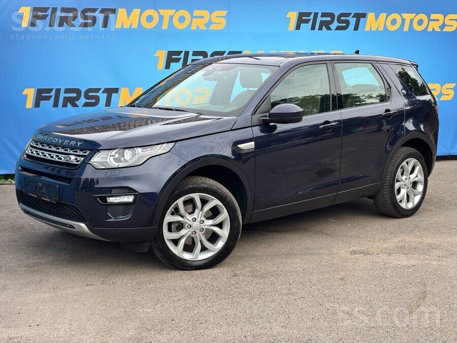 Синий Ленд Ровер Discovery Sport 2017 в Рига, объемом двигателя 2.00 л и пробегом 164 тыс. км за 10650 €, фото 1 на AUTOMOTO.COM.LV