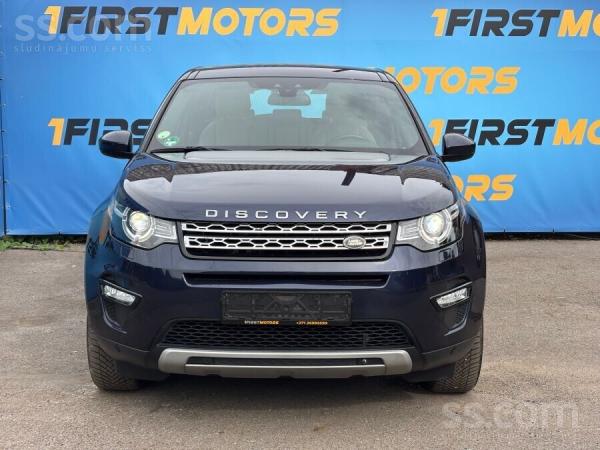 Blue Land Rover Discovery Sport 2017 in Riga, with an engine capacity of 2.00 L and mileage of 164 thousand km for 10650 €, photo 4 on AUTOMOTO.COM.LV