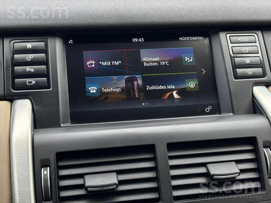 Синий Ленд Ровер Discovery Sport 2017 в Рига, объемом двигателя 2.00 л и пробегом 164 тыс. км за 10650 €, фото 16 на AUTOMOTO.COM.LV