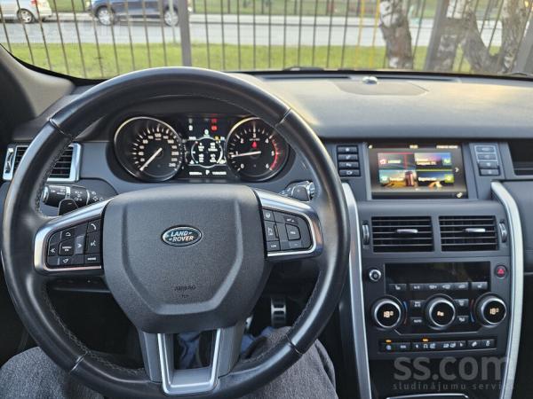 Zils Land Rover Discovery Sport 2019 Rīga, ar dzinēja tilpumu 2.00 L un nobraukumu 86 tūkst. km par 16300 €, foto 9 vietnē AUTOMOTO.COM.LV
