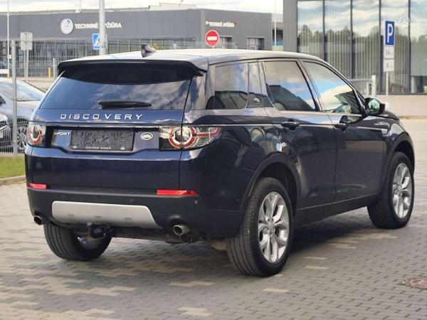 Zils Land Rover Discovery Sport 2019 Šauļi, ar dzinēja tilpumu 2.00 L un nobraukumu 170 tūkst. km par 13400 €, foto 5 vietnē AUTOMOTO.COM.LV