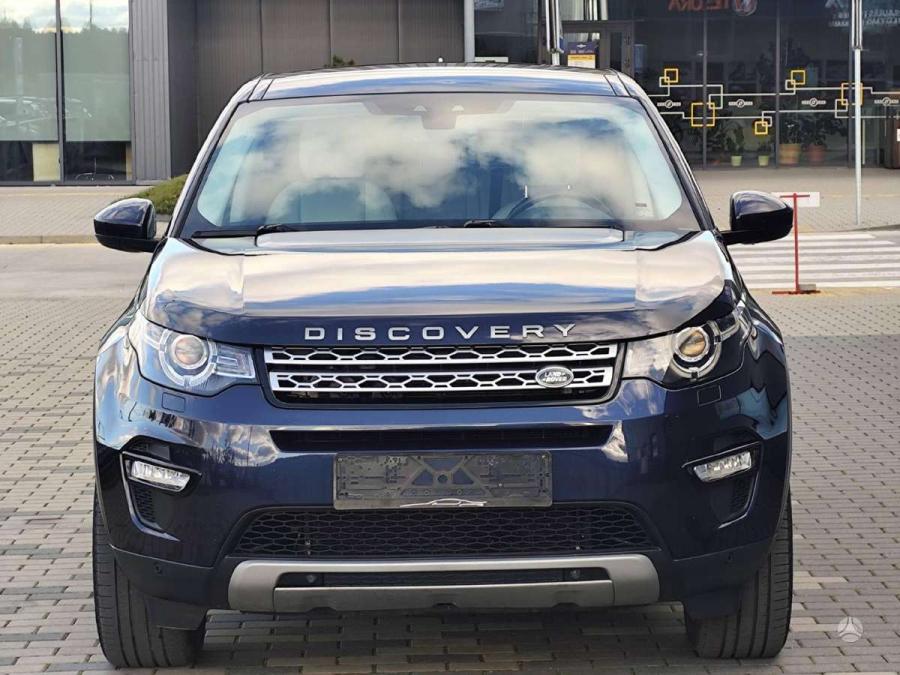 Zils Land Rover Discovery Sport 2019 Šauļi, ar dzinēja tilpumu 2.00 L un nobraukumu 170 tūkst. km par 12950 €, foto 1 vietnē AUTOMOTO.COM.LV