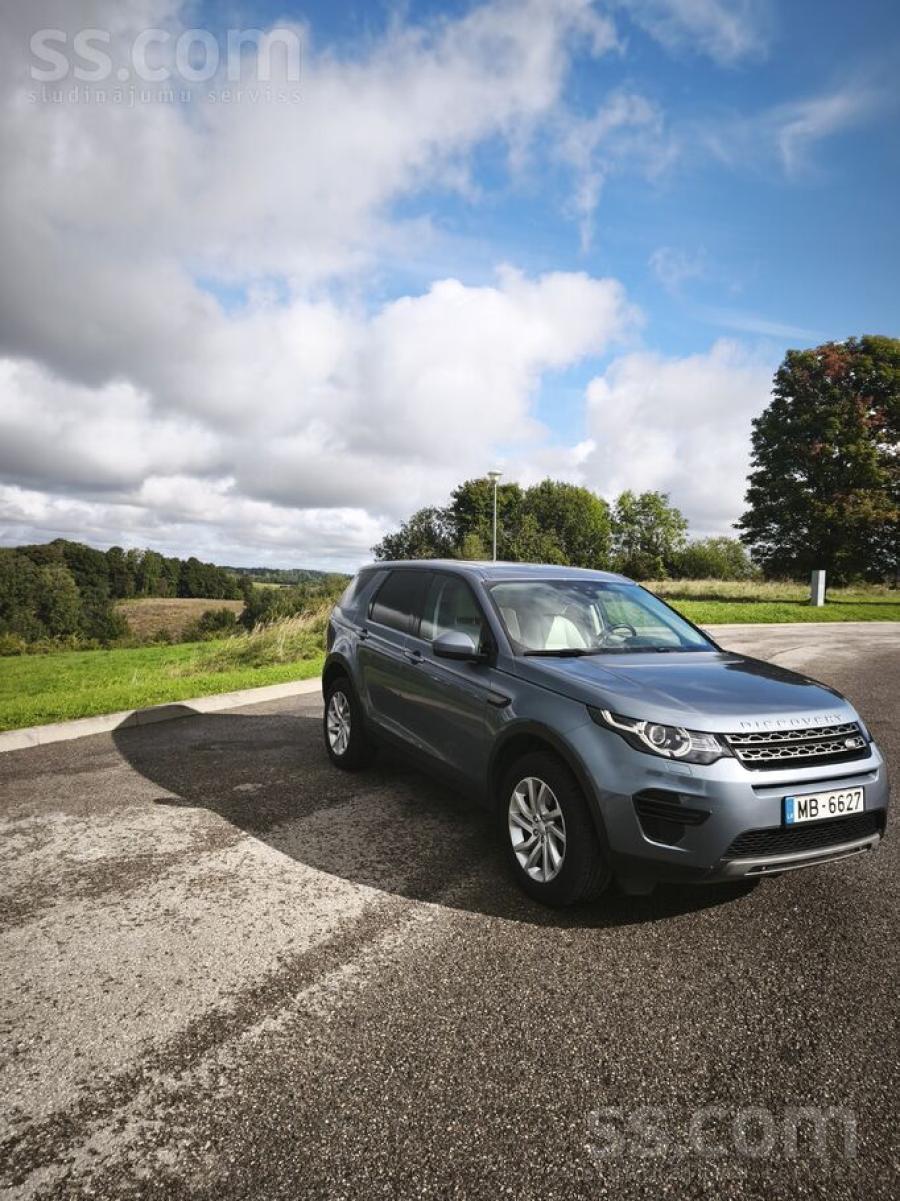 Синий Ленд Ровер Discovery Sport 2019 в Салдус, объемом двигателя 2.00 л и пробегом 140 тыс. км за 14990 €, фото 7 на AUTOMOTO.COM.LV
