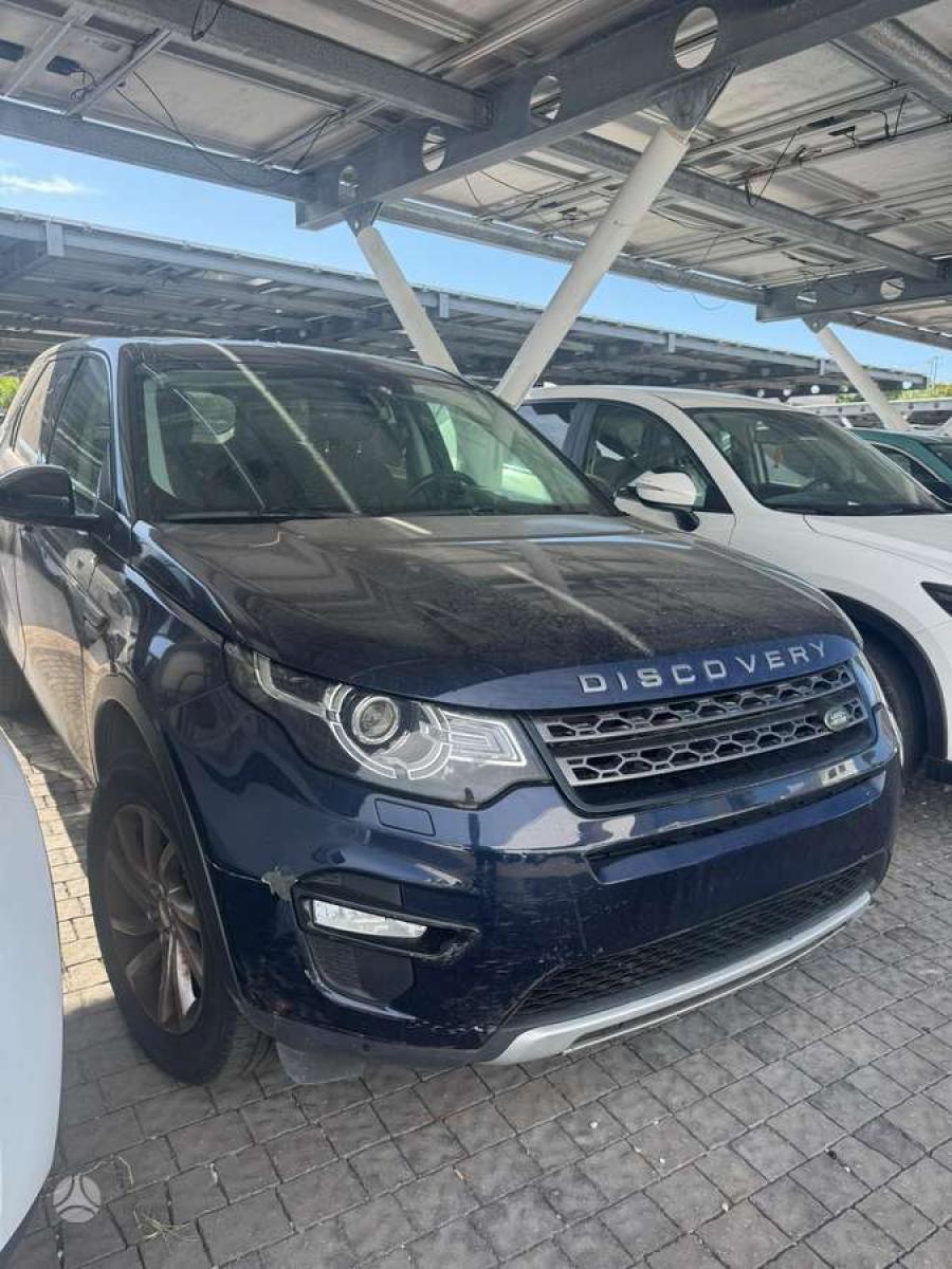 Синий Ленд Ровер Discovery Sport 2019 в Утена, объемом двигателя 2.00 л и пробегом 120 тыс. км за 6600 €, фото 4 на AUTOMOTO.COM.LV