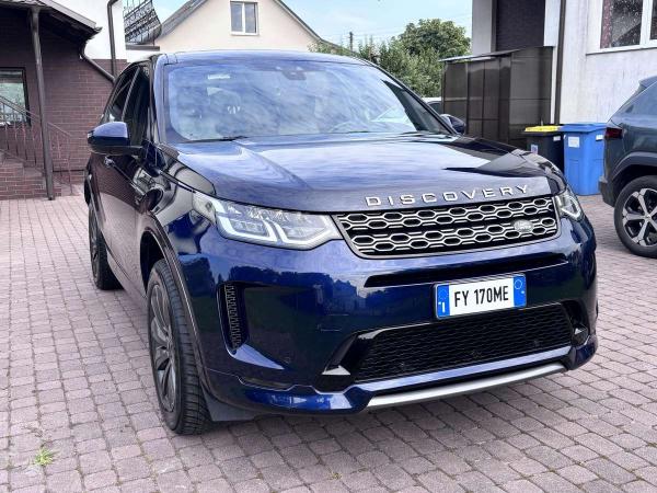 Blue Land Rover Discovery Sport 2020 in Gargzdai, with an engine capacity of 2.00 L and mileage of 120 thousand km for 13999 €, photo 2 on AUTOMOTO.COM.LV
