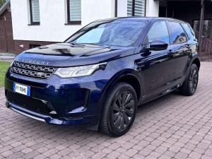 Blue Land Rover Discovery Sport 2020 in Gargzdai, with an engine capacity of 2.00 L and mileage of 120 thousand km for 13999 €, photo 4 on AUTOMOTO.COM.LV