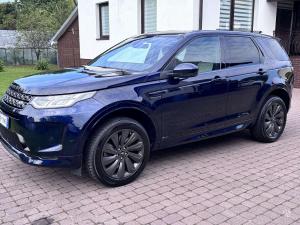 Blue Land Rover Discovery Sport 2020 in Gargzdai, with an engine capacity of 2.00 L and mileage of 120 thousand km for 13999 €, photo 5 on AUTOMOTO.COM.LV