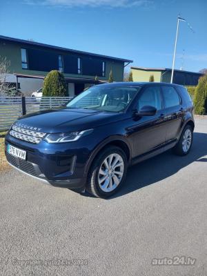 Blue Land Rover Discovery Sport 2021 in Tallinn, with an engine capacity of 2.00 L and mileage of 76 thousand km for 29500 €, photo  on AUTOMOTO.COM.LV