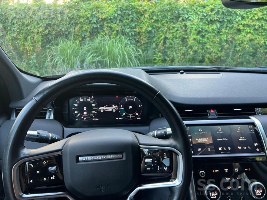 Zils Land Rover Discovery Sport 2022 Rīga, ar dzinēja tilpumu 2.00 L un nobraukumu 60 tūkst. km par 28900 €, foto 9 vietnē AUTOMOTO.COM.LV