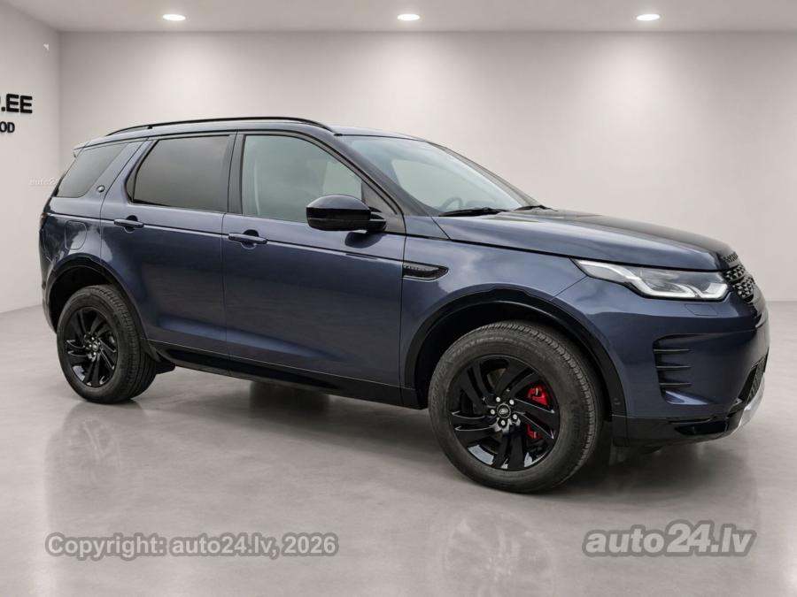 Blue Land Rover Discovery Sport 2024 in Tallinn, with an engine capacity of 2.00 L and mileage of 27 thousand km for 45900 €, photo 3 on AUTOMOTO.COM.LV
