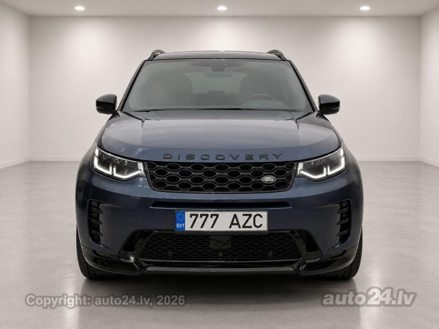 Blue Land Rover Discovery Sport 2024 in Tallinn, with an engine capacity of 2.00 L and mileage of 27 thousand km for 45900 €, photo 4 on AUTOMOTO.COM.LV