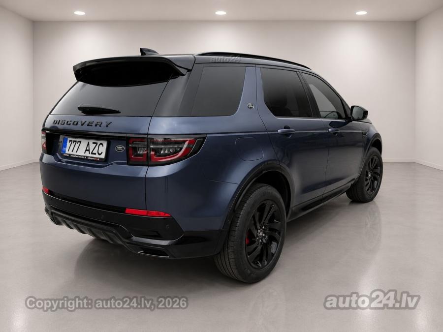Blue Land Rover Discovery Sport 2024 in Tallinn, with an engine capacity of 2.00 L and mileage of 27 thousand km for 45900 €, photo 9 on AUTOMOTO.COM.LV