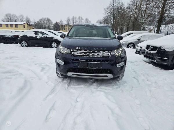 Zils Land Rover Discovery Sport 2016 Tauragė, ar dzinēja tilpumu 2.00 L un nobraukumu 198 tūkst. km par 8599 €, foto 2 vietnē AUTOMOTO.COM.LV
