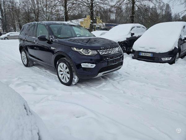 Zils Land Rover Discovery Sport 2016 Tauragė, ar dzinēja tilpumu 2.00 L un nobraukumu 198 tūkst. km par 8599 €, foto 3 vietnē AUTOMOTO.COM.LV