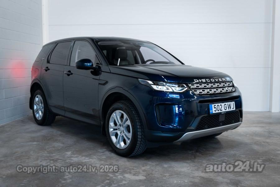 Blue Land Rover Discovery Sport 2020 in Tallinn, with an engine capacity of 2.00 L and mileage of 105 thousand km for 21490 €, photo 1 on AUTOMOTO.COM.LV