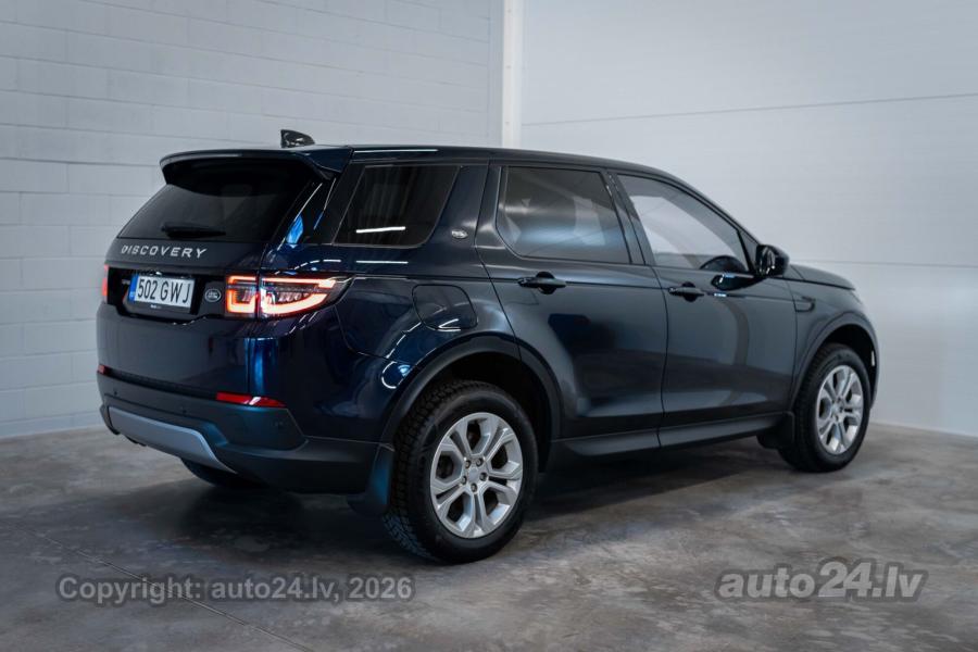 Blue Land Rover Discovery Sport 2020 in Tallinn, with an engine capacity of 2.00 L and mileage of 105 thousand km for 21490 €, photo 8 on AUTOMOTO.COM.LV