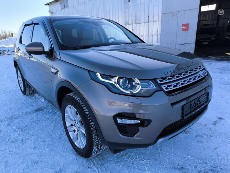 Коричневый Ленд Ровер Discovery Sport 2015 в Шяуляй, объемом двигателя 2.00 л и пробегом 191 тыс. км за 10900 €, фото 1 на AUTOMOTO.COM.LV