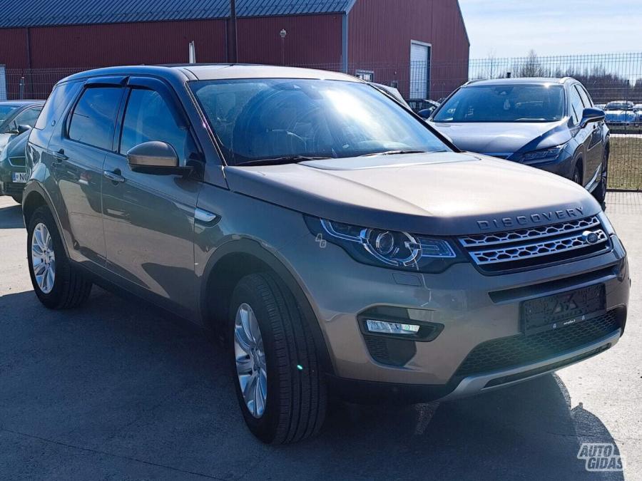 Brown Land Rover Discovery Sport 2015 in Siauliai, with an engine capacity of 2.00 L and mileage of 191 thousand km for 10400 €, photo 3 on AUTOMOTO.COM.LV