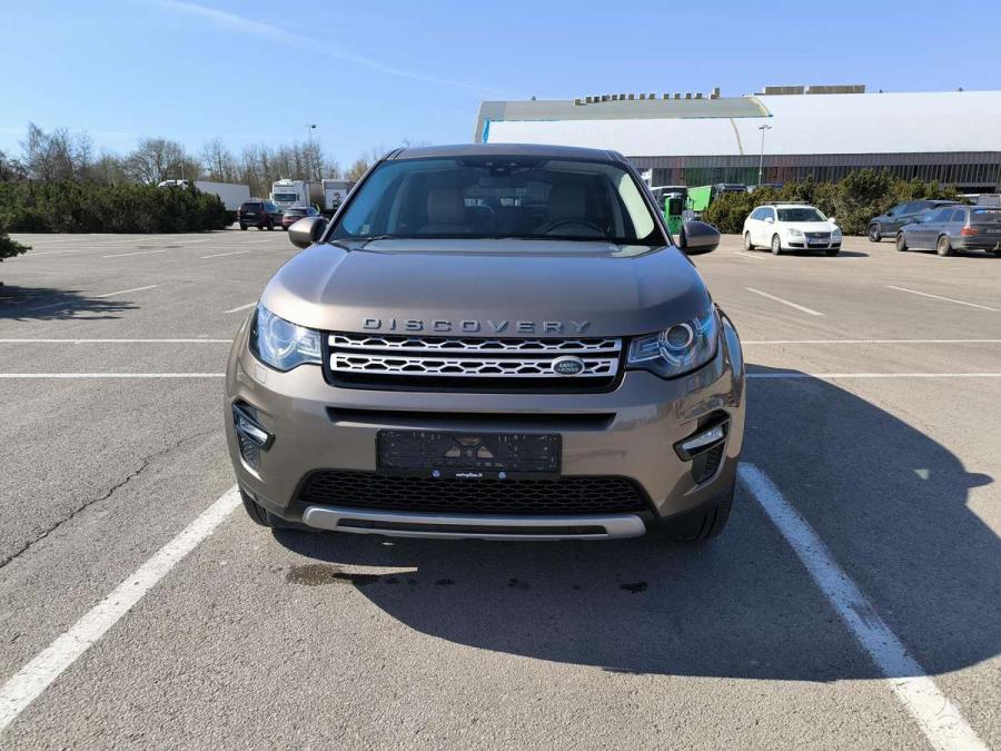 Brūns Land Rover Discovery Sport 2015 Šauļi, ar dzinēja tilpumu 2.00 L un nobraukumu 191 tūkst. km par 9600 €, foto 3 vietnē AUTOMOTO.COM.LV