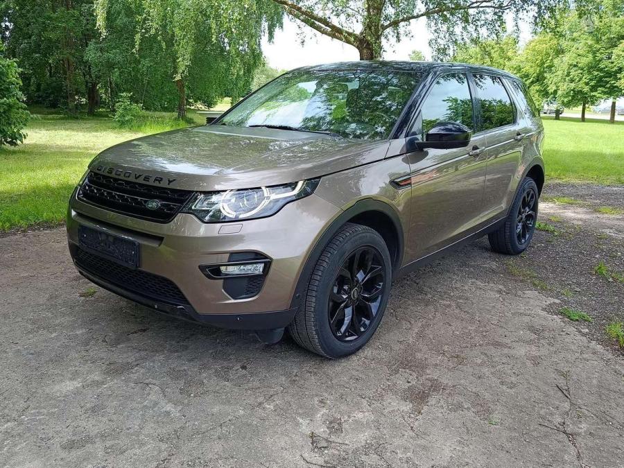 Коричневый Ленд Ровер Discovery Sport 2015 в Шяуляй, объемом двигателя 2.18 л и пробегом 191 тыс. км за 12750 €, фото 1 на AUTOMOTO.COM.LV