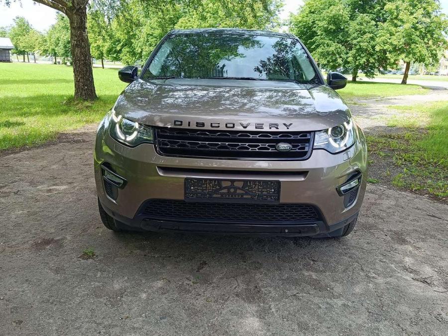 Коричневый Ленд Ровер Discovery Sport 2015 в Шяуляй, объемом двигателя 2.18 л и пробегом 191 тыс. км за 12750 €, фото 3 на AUTOMOTO.COM.LV