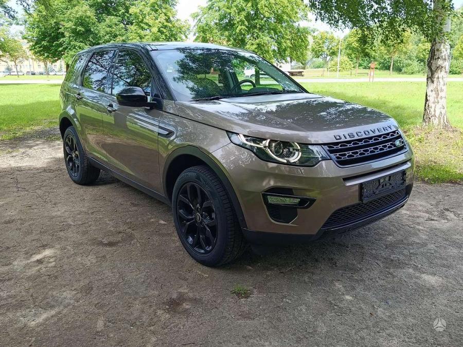 Коричневый Ленд Ровер Discovery Sport 2015 в Шяуляй, объемом двигателя 2.18 л и пробегом 191 тыс. км за 12750 €, фото 4 на AUTOMOTO.COM.LV