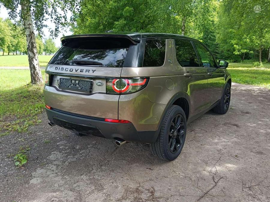 Коричневый Ленд Ровер Discovery Sport 2015 в Шяуляй, объемом двигателя 2.18 л и пробегом 191 тыс. км за 12750 €, фото 7 на AUTOMOTO.COM.LV