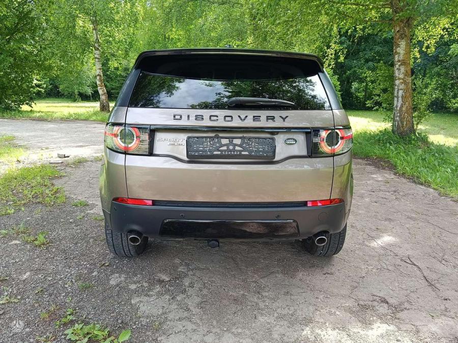 Коричневый Ленд Ровер Discovery Sport 2015 в Шяуляй, объемом двигателя 2.18 л и пробегом 191 тыс. км за 12750 €, фото 8 на AUTOMOTO.COM.LV