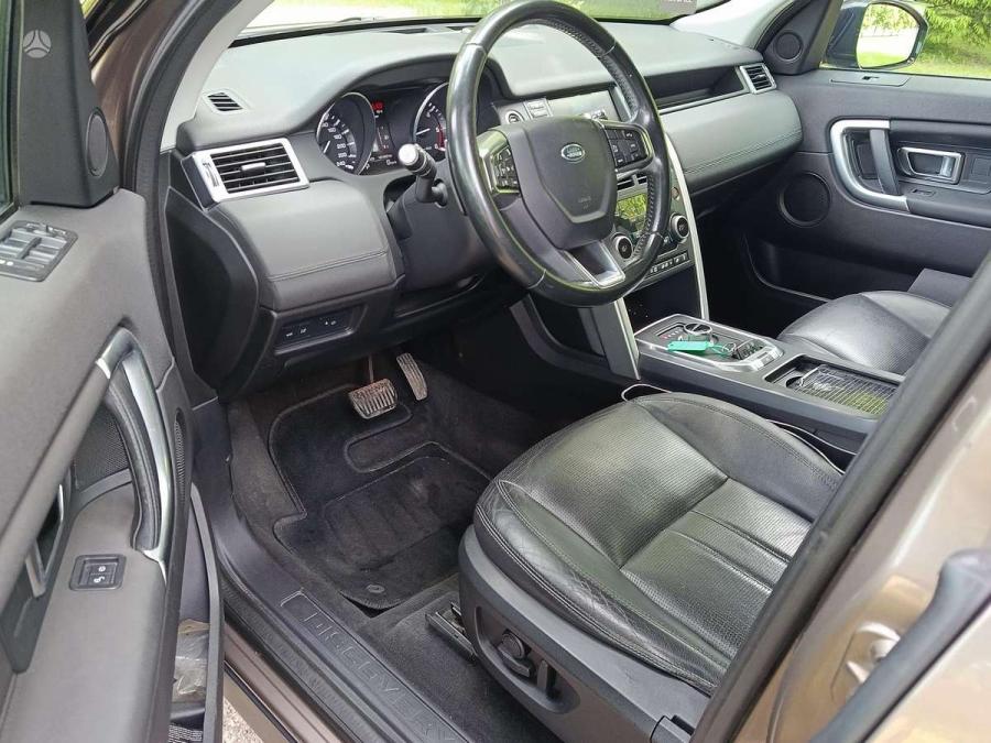 Коричневый Ленд Ровер Discovery Sport 2015 в Шяуляй, объемом двигателя 2.18 л и пробегом 191 тыс. км за 12750 €, фото 10 на AUTOMOTO.COM.LV