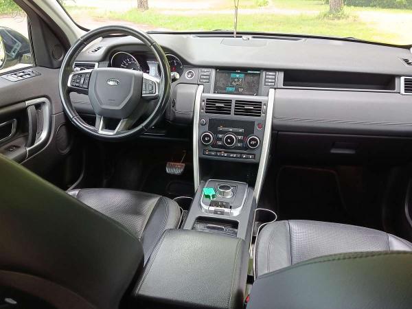 Brūns Land Rover Discovery Sport 2015 Šauļi, ar dzinēja tilpumu 2.18 L un nobraukumu 191 tūkst. km par 12750 €, foto 10 vietnē AUTOMOTO.COM.LV