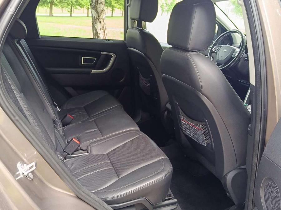 Коричневый Ленд Ровер Discovery Sport 2015 в Шяуляй, объемом двигателя 2.18 л и пробегом 191 тыс. км за 12750 €, фото 16 на AUTOMOTO.COM.LV