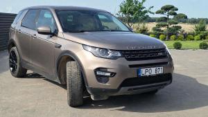 Коричневый Ленд Ровер Discovery Sport 2015 в Паневежис, объемом двигателя 2.18 л и пробегом 283 тыс. км за 11300 €, фото  на AUTOMOTO.COM.LV