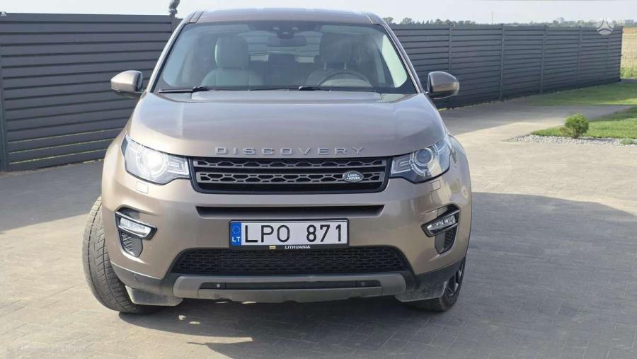 Коричневый Ленд Ровер Discovery Sport 2015 в Паневежис, объемом двигателя 2.18 л и пробегом 283 тыс. км за 11300 €, фото 5 на AUTOMOTO.COM.LV
